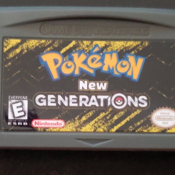 Video Games & Consoles | Pokemon New Generations Gba Rom Hack Video ...